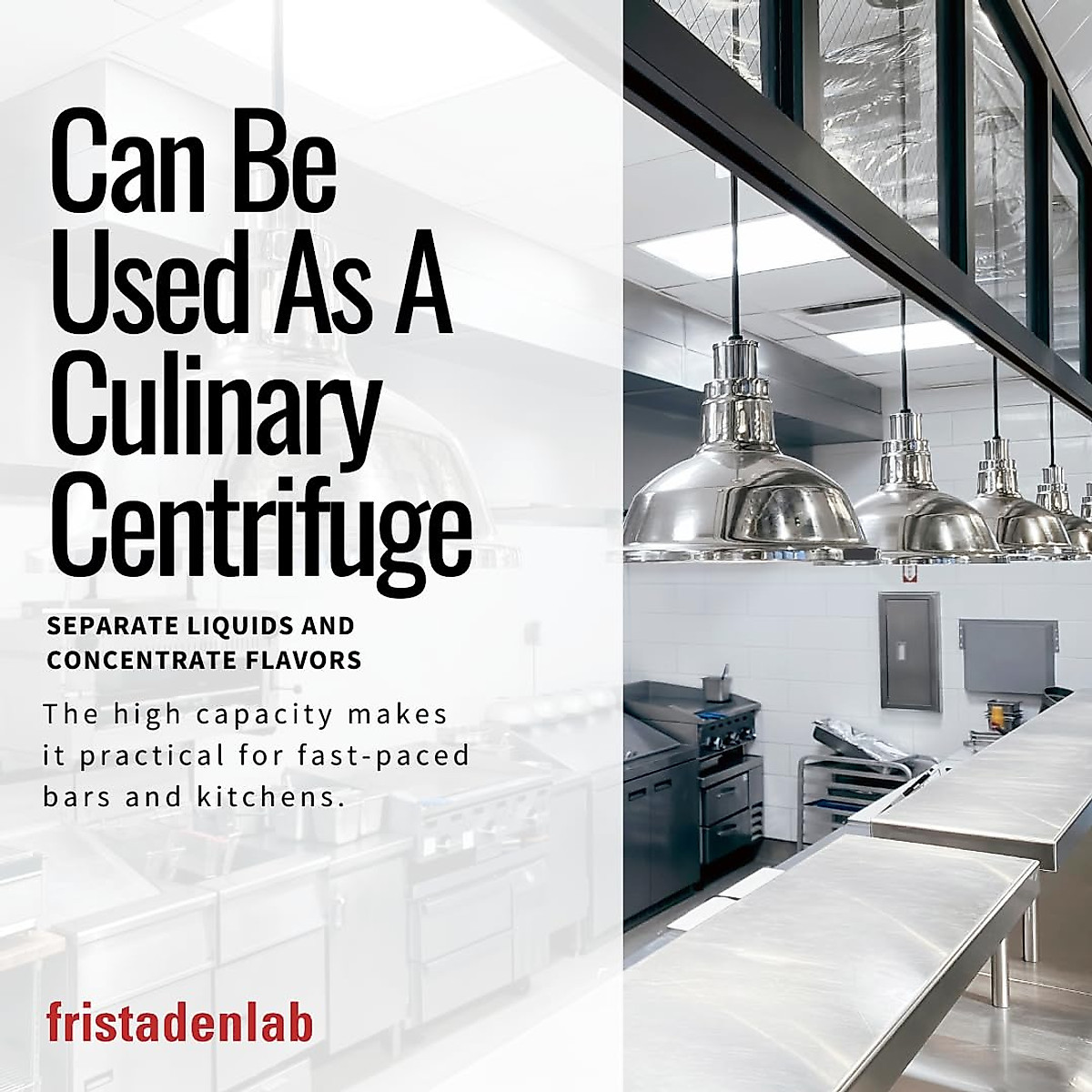 Fristaden Lab Digital Centrifuge | Highest Capacity in Its Class (300 mL) | USA Company | 10-4000 RPM | Precision Control