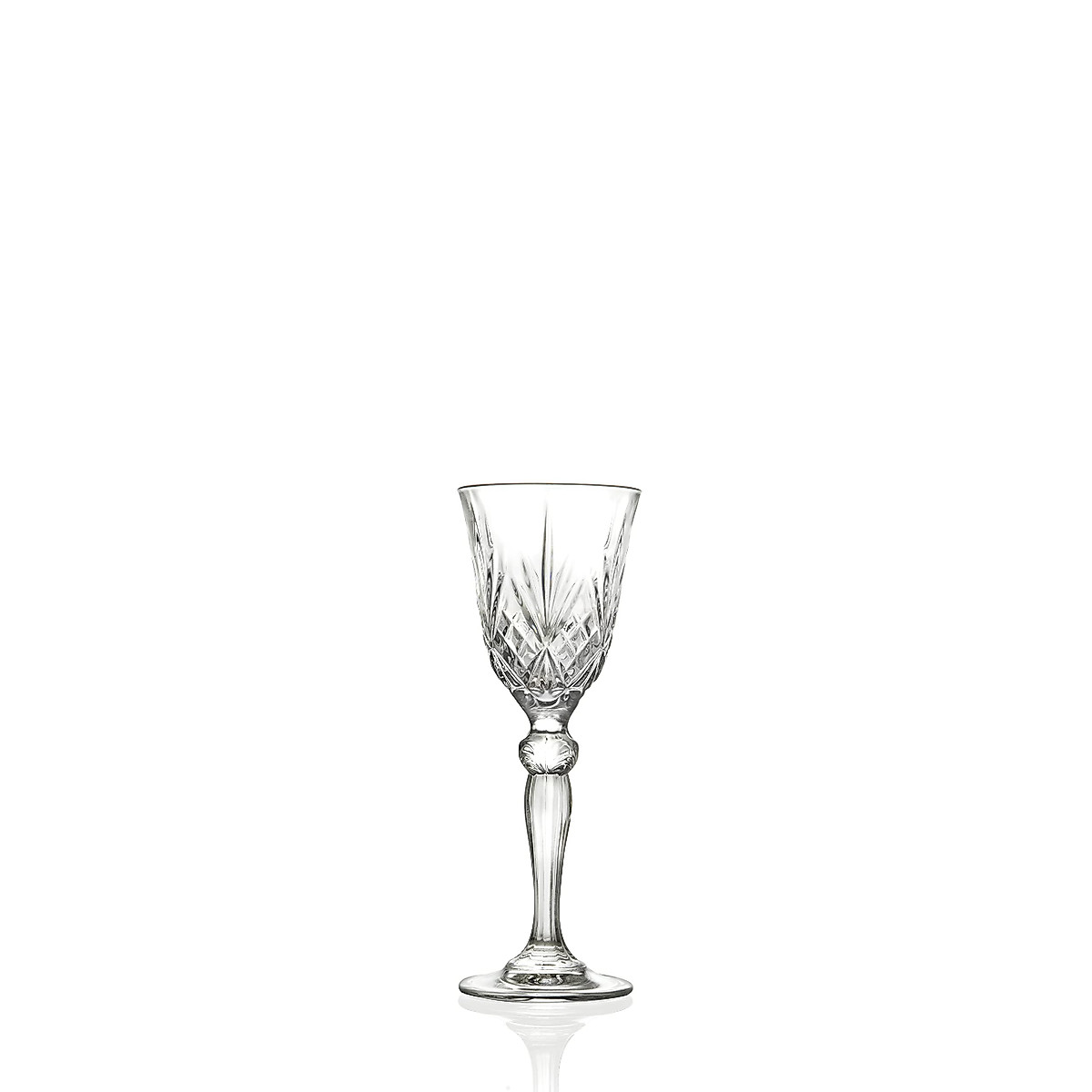 Barski Liquor Glass - Stemmed Glasses - Set of 6 Glasses - Crystal Glass - Designed - Use it for - Sherry - Shot - Vodka - Liquor - Cordial - Each Glass is 1.75 oz Made in Europe
