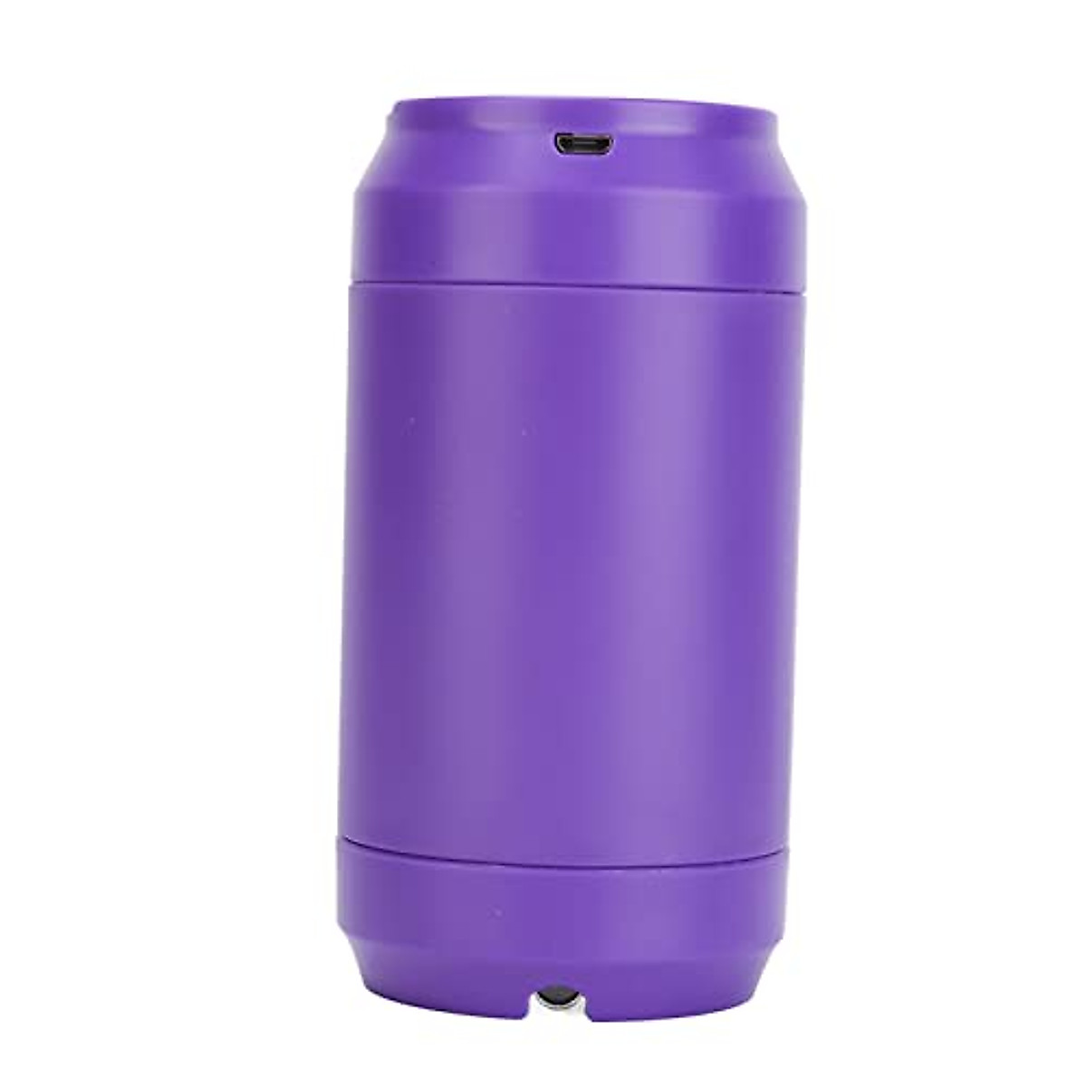 Smell Proof Container, USB Charging Sealing Function Purple Illuminated Spice Storage Container Portable for Vitamins for