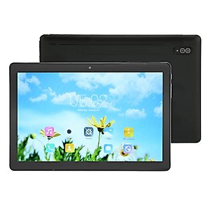 ASHATA 10.1 inch Tablet for Android 11, 1960x1080 Net Tablet with Stylus, 6GB RAM 128GB ROM, 8MP 13MP Camera, 8 Cores 2.5Ghz, 2.4G 5G WiFi, Talkable Tablet for Kids, 8800mAh (Black)