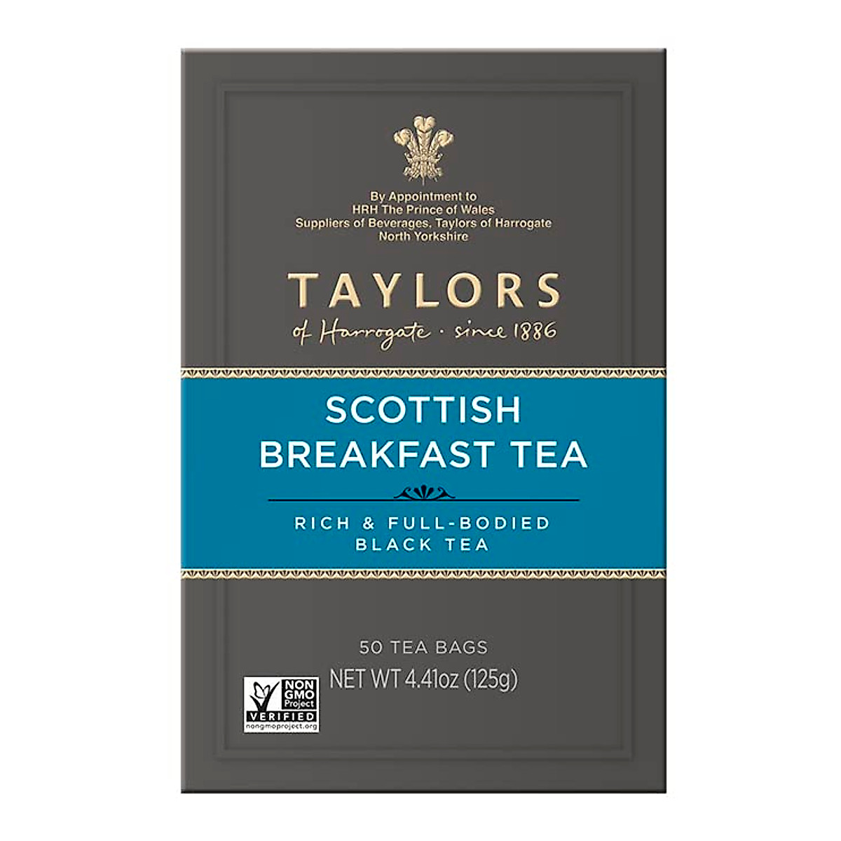Taylors of Harrogate Scottish Breakfast, 50 Teabags (Pack of 6)