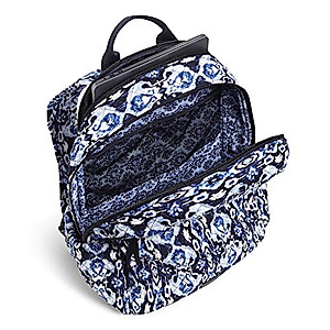 Vera Bradley Women's Cotton Campus Backpack, Ikat Island, One Size