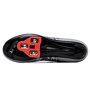 Ksloutdoor Peloton Unisex Cycling Shoes Women Bike Outdoor Sports Shoes Road Bike Cycling Shoes for Men SPD Indoor Peloton Bike Shoes Compatible SPD Cleats Riding Shoe Gray Size 8/9.5