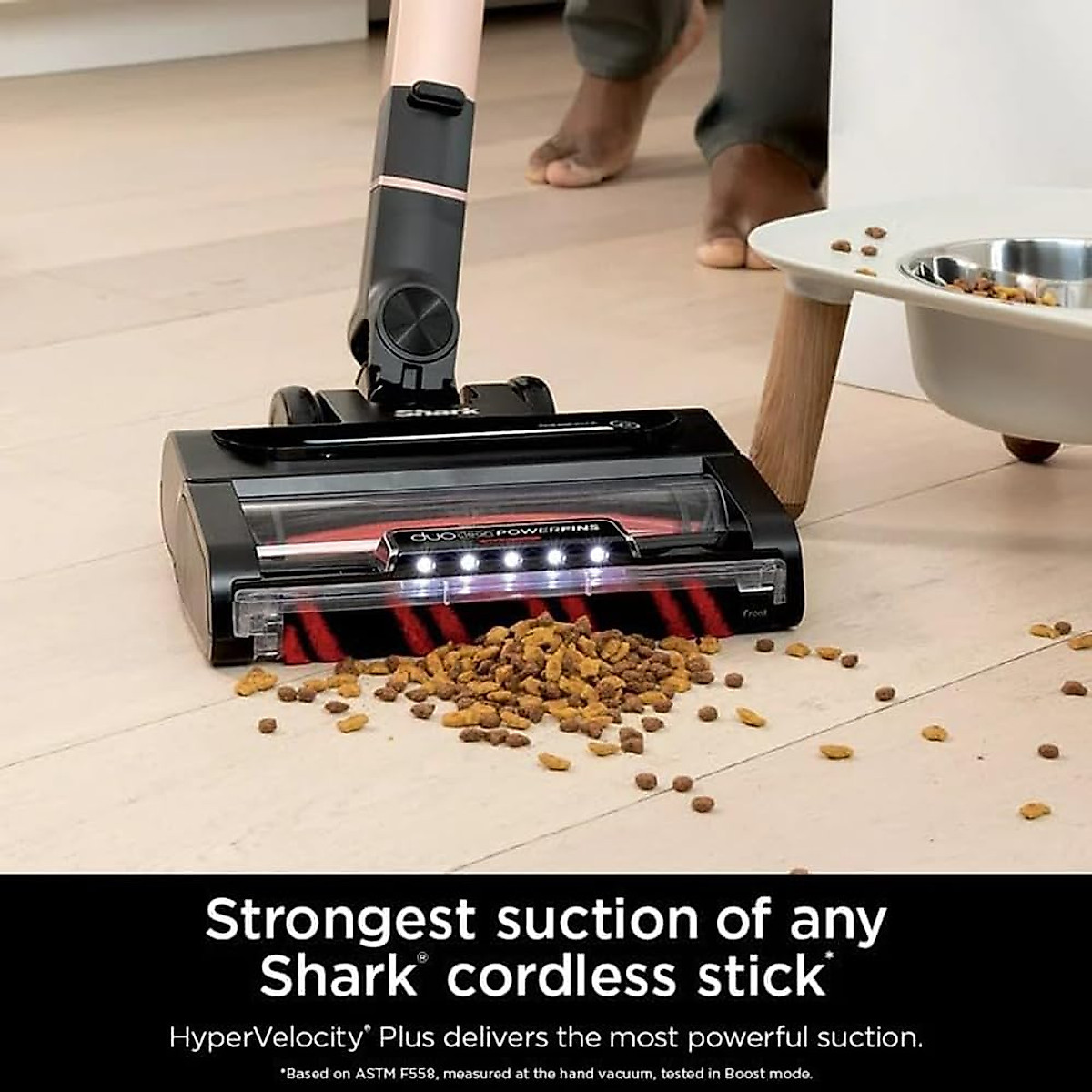 Shark IZ840H Cordless Stick Vacuum with Clean Sense IQ Includes Bonus VM200 Pro Cordless Hard Floor Vacuum Mop (Renewed)