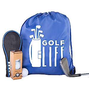 Mato & Hash Golf Bags, Drawstring Golf bags for leagues, Parties and more! - Athletic Gold CA2500Golf S5