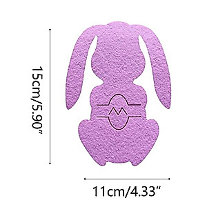 4Pcs Easter Cutlery Bag Set Festive Party Cutlery Decoration Bag Cutlery Decoration TF8