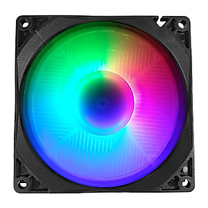 TRONWIRE TW-15 RGB LED CPU Cooler Copper Core Base Aluminum Heatsink 4-Pin PWM 92mm Fan Pre-Applied Thermal Paste for AMD Socket AM5 AM4 FM2 FM1 AM3 AM2 1207 940 939 754 Desktop PC Computer