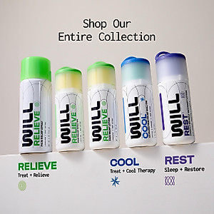 WILL PERFORM Fast Acting Pain & Itch Relief Spray by Serena Williams, Lidocaine Spray for Itch & Pain Relief with Arnica & Botanicals, Numbing Spray for Insect Bites, Knee, Back,4oz | HSA FSA Eligible