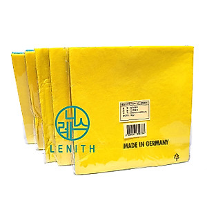 LENITH [15 Packs] German Universal Household Color Dish Cloths (3 Colors, 15ea) Machine Washable Super Absorbent, Drying Eco-Friendly Non-Woven Fabric Kitchen Cleaning Cloth