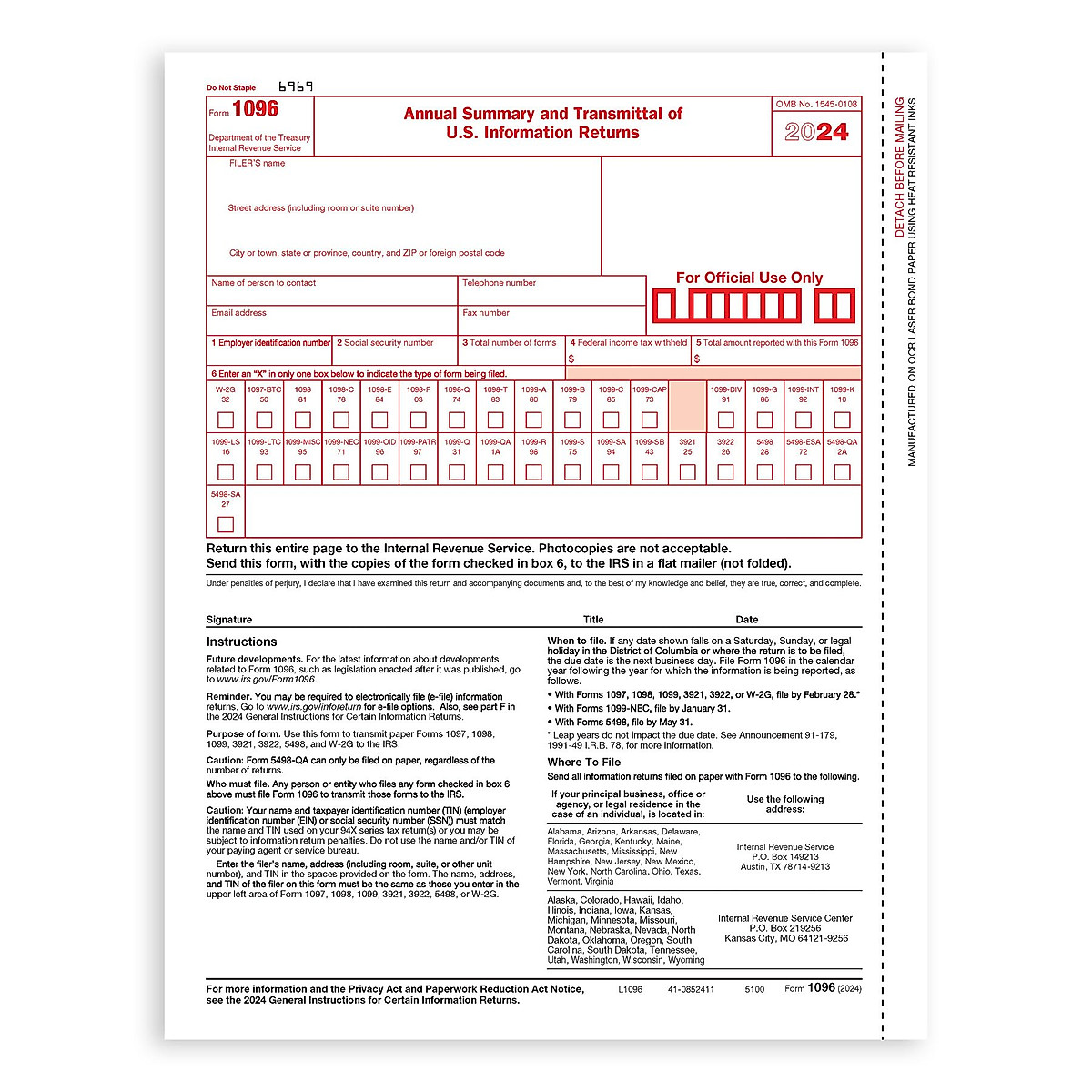 1099 MISC Forms 2022, 4 Part Tax Forms Kit, 25 Vendor Kit of Laser Forms, Compatible with QuickBooks and Accounting Software, 25 Self Seal Envelopes Included