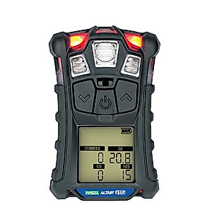 MSA 10178568 ALTAIR 4XR Multi-Gas Detector - (LEL, O2), Color: Charcoal, Portable Gas Monitor, Durable, Safety, Handheld, CSA Approval