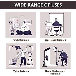 Kate 6.5x6.5ft Light Grey Backdrops Grey White Video Backdrop Abstract Photography Backdrops Portrait Backgrounds Microfiber Grey Backdrop