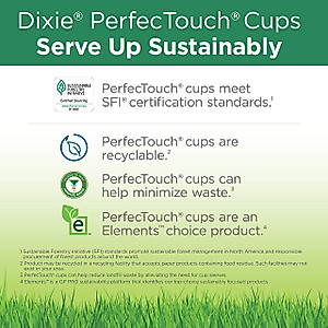 Dixie PerfecTouch 20 oz. Insulated Paper Hot Coffee Cup by GP PRO (Georgia-Pacific) Beans Design 5320BE 500 Count (25 Cups Per Sleeve, 20 Sleeves Per Case)
