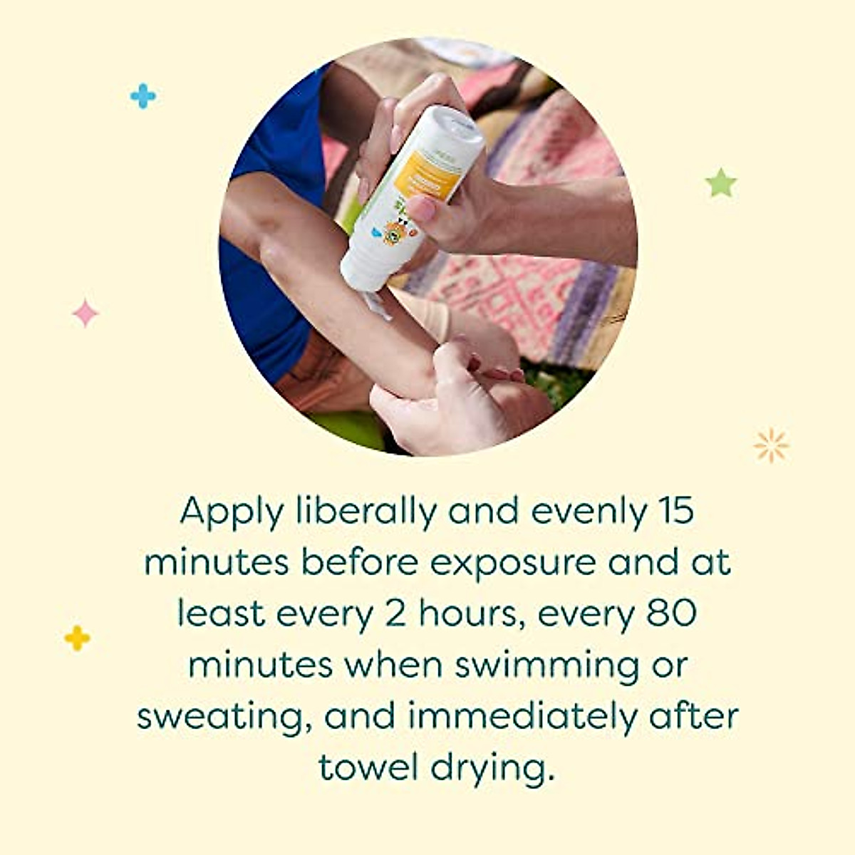 Babyganics SPF 50 Kids Mineral Sunscreen Roller Ball, Totally Tropical | UVA UVB Protection | Octinoxate & Oxybenzone Free | Water Resistant |3 Ounce (Pack of 2)