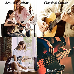 Yeshone 600 Pcs Guitar Picks Celluloid Guitar Pick Plectrums Guitar Picks for Acoustic Guitar Plectrum Guitar Pick Acoustic Guitar Picks for Electric Guitars(Multicolor,0.46mm, 0.71mm, 0.96mm)