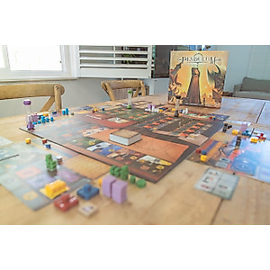 Stonemaier Games: Pendulum | A Worker Placement, Time-Optimization Strategy Board Game | Time is The Most Precious Resource as You Attempt to Rule Dunya | 1-5 Players, 90 Mins, Ages 14+