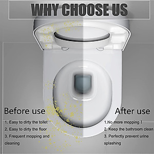 Magoog Pee Guard to Prevent Water Splashing, Pee Splash Guard, 2PCS