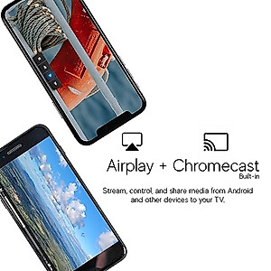 VIZIO 55-Inch Class M-Series LED 4K HDR Smart TV, Dolby Vision, HDR10+, Apple Airplay and Chromecast Built-in + Free Wall Mount (No Stands), M55Q6-J01 (Renewed)