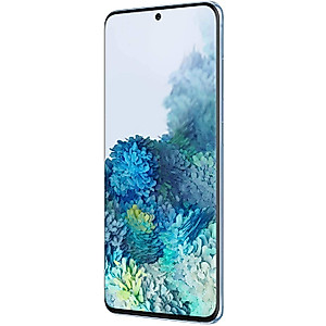 Samsung Galaxy S20 5G (128GB, 12GB RAM) 6.2" AMOLED, Snapdragon 865, IP68 Water Resistant, Global 5G Volte (GSM + CDMA) Factory Unlocked (AT&T, Verizon, T-Mobile, Metro) G981U1 (Cloud Blue) (Renewed)
