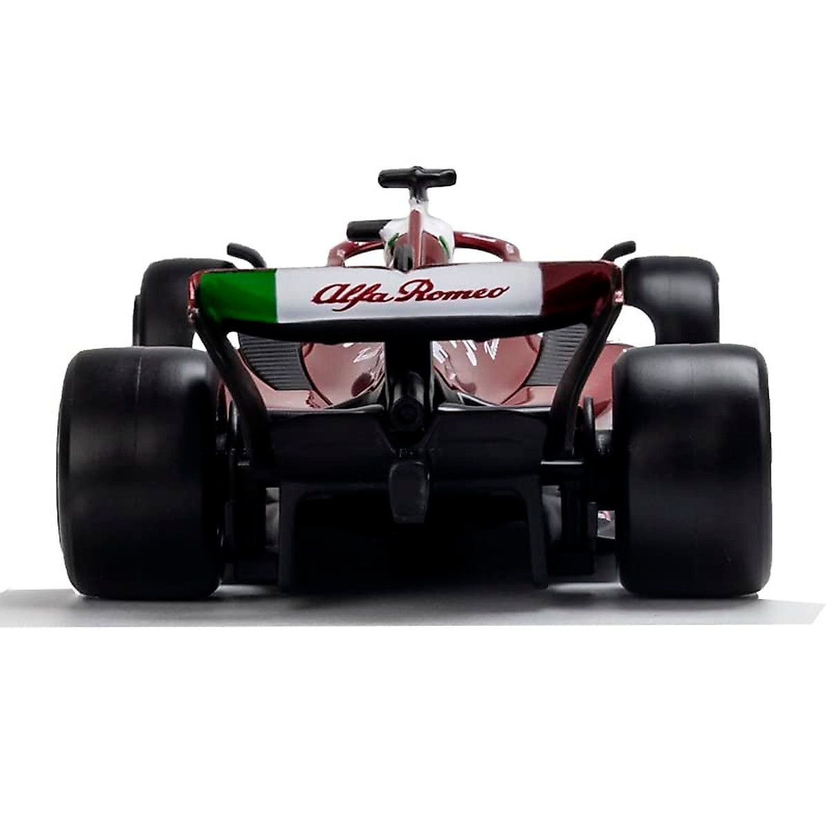 IYASFPFP Bburago 1:43 2022 Alfa Romeo F1 Racing Team C42 #24 Guanyu Zhou #77 Valtteri Bottas Alloy Car Diecast Car Model Toy Collection (2022 C42 NO.24 w/ Acrylic Box)