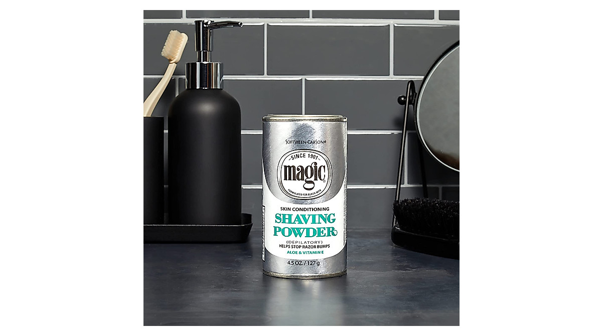Magic Platinum Shaving Powder - Prevent Razor Bumps