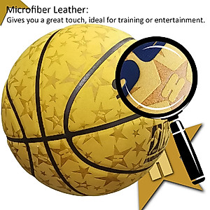 Senston Microfiber Basketball Official Size 7/29.5 Basketball for Indoor Outdoor Game