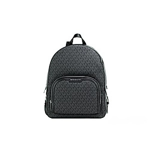 Michael Kors Jaycee Logo Backpack (Black)