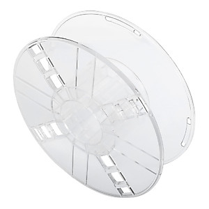 DOITOOL 3D Printer Filament Reusable Spool 3D Printer Accessories Hollow Bobbin 1kg Spool Filament Reel Parts, 7.87 x 7.87 x 2.56 inch
