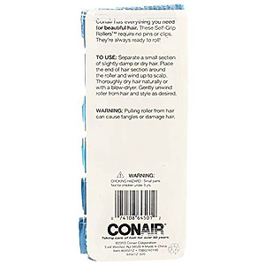 Conair 64501z 6 Pack Small Self Grip Rollers