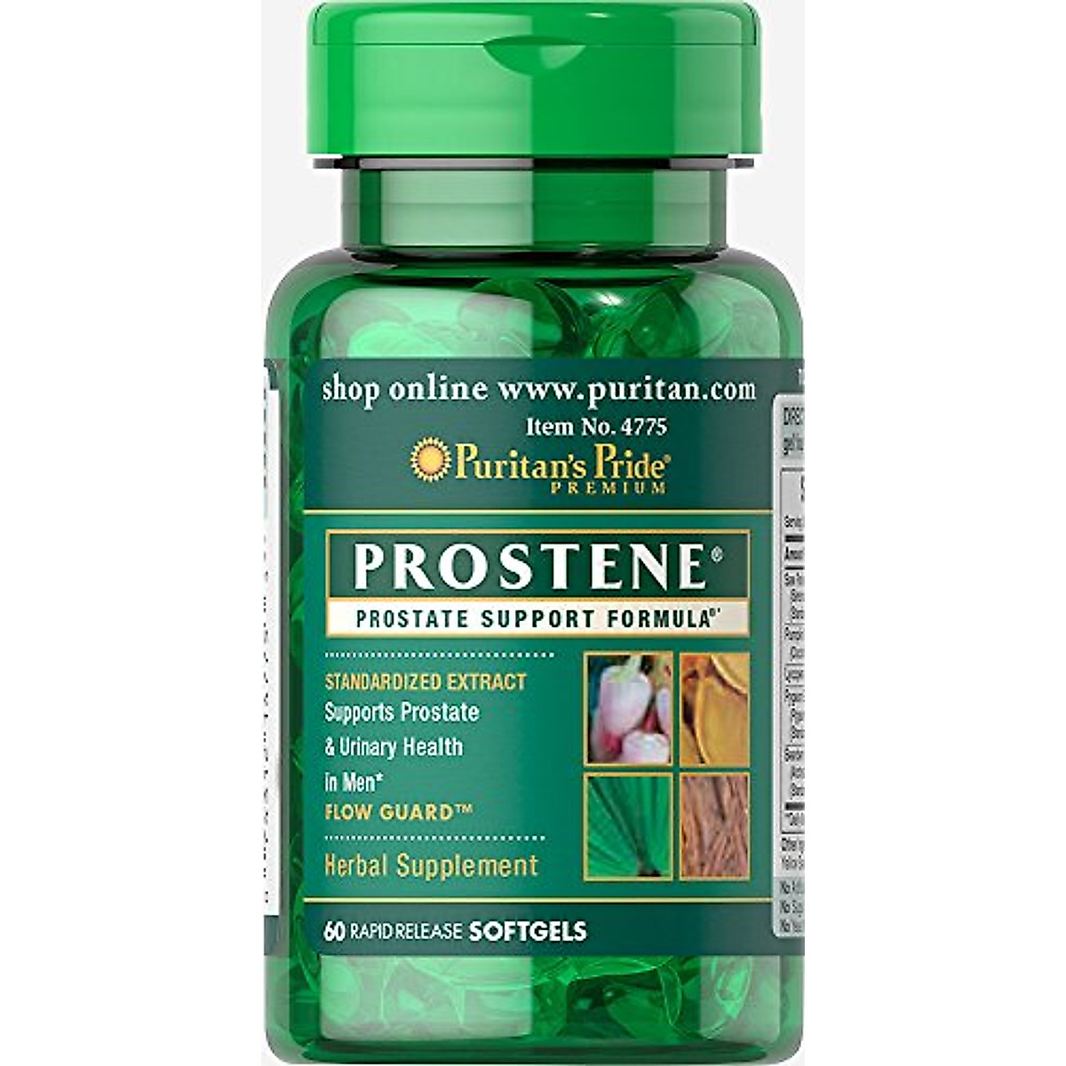 Puritans Pride Prostene Prostate Support Formula-60 Softgels