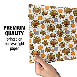 GRAPHICS & MORE Flush the Turd November 3rd Gift Wrap Wrapping Paper Roll