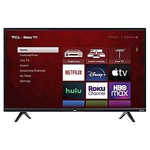 TCL 32" Class 3-Series HD 720p LED Smart Roku TV - 32S355 (Renewed)