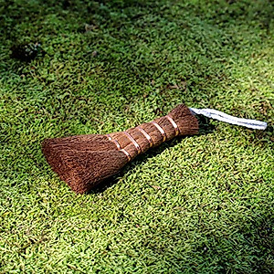 KAKURI Bonsai Broom Brush Small 4.3" Professional Gentle Small Broom, Japanese Bonsai Tool