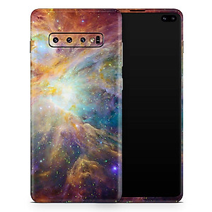 DesignSkinz Mutli-Colored Clouded Universe Protective Vinyl Decal Wrap Skin Cover Compatible with The Samsung Galaxy S20 (Screen Trim & Back Glass Skin)
