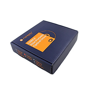 SANOXY Slim USB 2.0 External Portable 24x CD-Rw.8xDVD 24xcd-ROM USB Combo DRIVE-USB2-CDDVDCOMBO (Black)