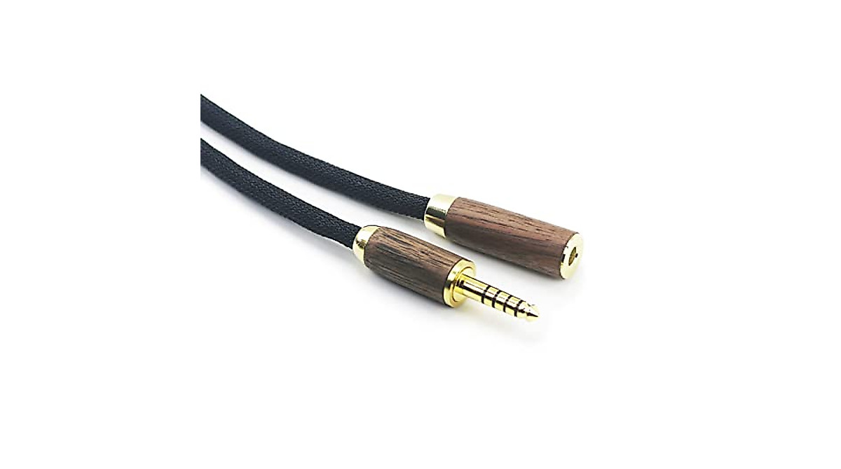 NewFantasia 4.4mm Balanced Male to 4.4mm Balanced Female Headphone ...