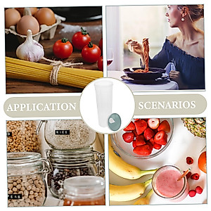 PRETYZOOM Pantry Containers Lids Airtight Large Pasta Organizer for Kitchen Easy to Find and Store