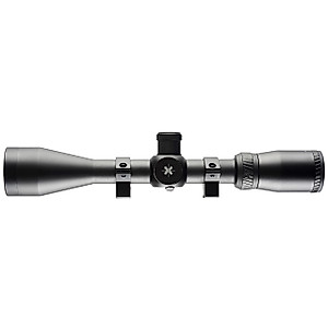 Axeon Optics 4-16x44mm EDR Etched Dot Reticle Adjustable Parallax Rifle Scope for Hunting - Includes 11mm Gun Scope Mounting Rings