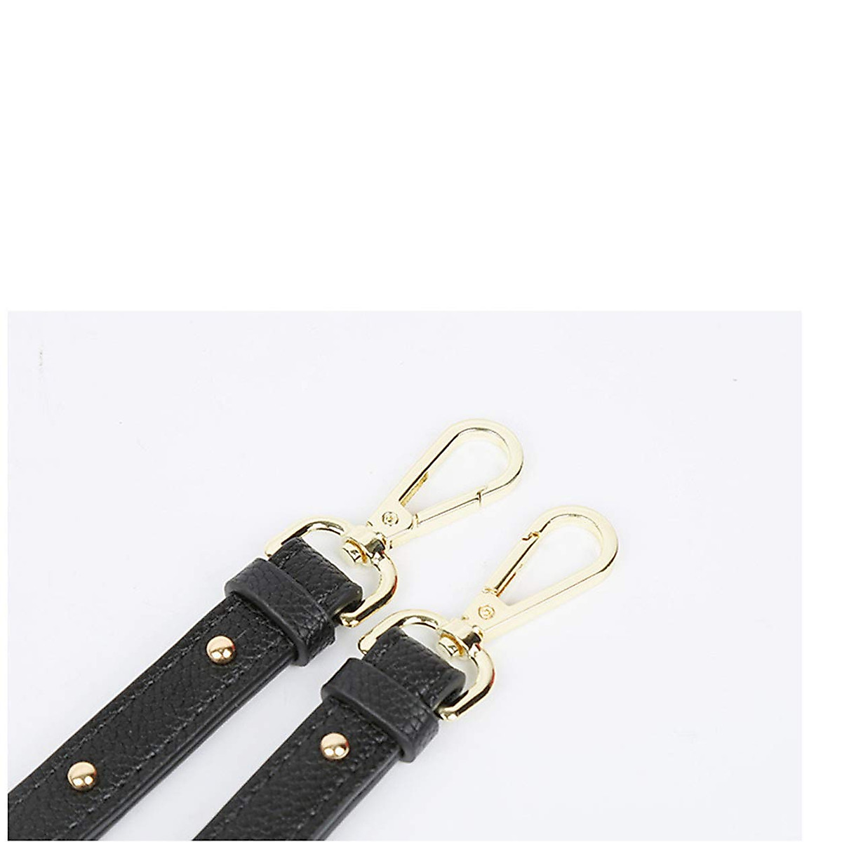 Synthetic Leather Straps Replacement Crossbody Bag Strap for Shoulder Handbags (Star Black)