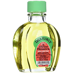 Three Flowers Brilliantine Liquid 4 Ounce (118ml) (3 Pack)