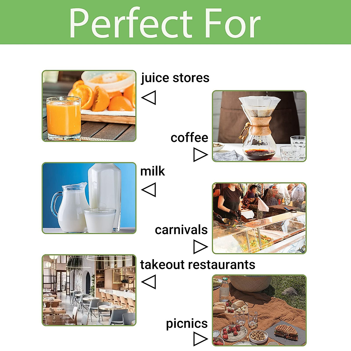 zmybcpack 24 Pack 8oz (250 ml) Clear PET Plastic Juice Bottles with Caps - Bulk Beverage Containers with Tamper Evident Lids- Plastic Smoothie Bottles for Juice, Milk, Homemade Beverage