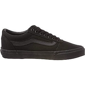 Vans Men's MN Ward Sneaker, Black/Black, 11