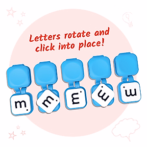 hand2mind Learn My Letters Fine Motor Clips, Kids Clothespin Activities, Letter Practice for Preschoolers, Toddler Alphabet Learning Toys, Pincer Grasp Toys, Fine Motor Toys, Reading Manipulatives