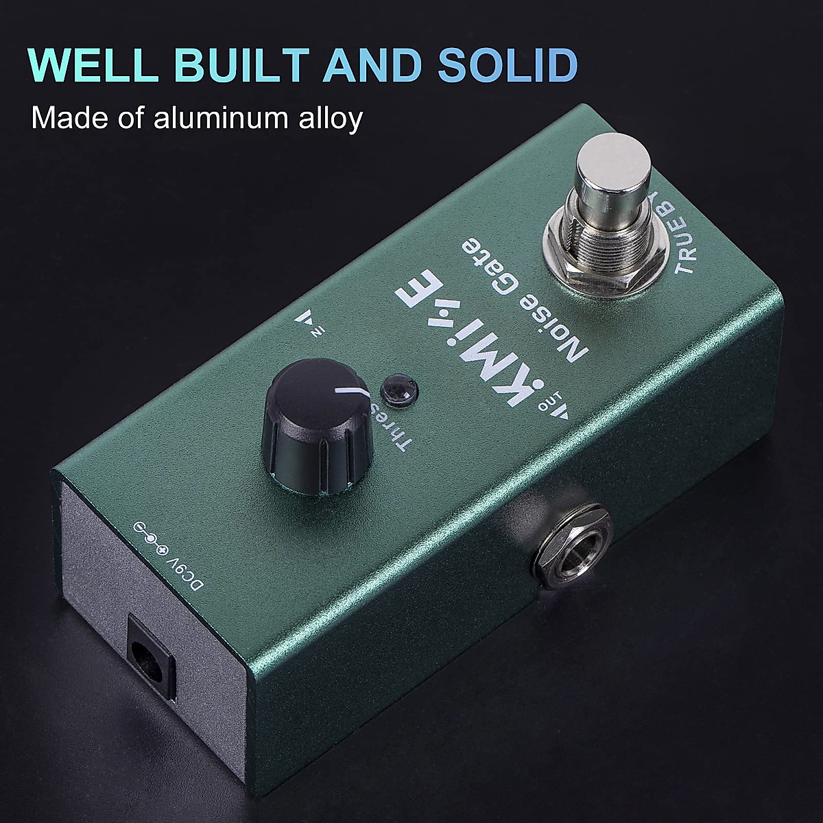 Kmise Noise Gate Electric Guitar Effects Pedal Mini Single Type DC 9V True Bypass