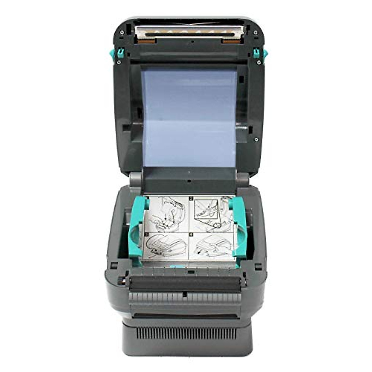 ZEBRA ZP505 Thermal Label Printer Ethernet Network Version (ZP505-0203-0020) (Renewed) Black