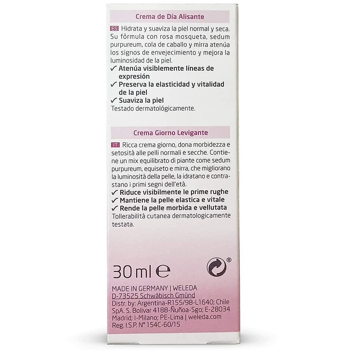 Weleda Renewing Day Face Cream, 1 Fluid Ounce, Plant Rich Moisturizer with Wild Rose, Peach Kernel and Sweet Almond Oils