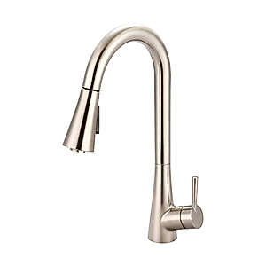 I2 - Single Handle Pull-Down Kitchen Faucet - Brushed Nickel