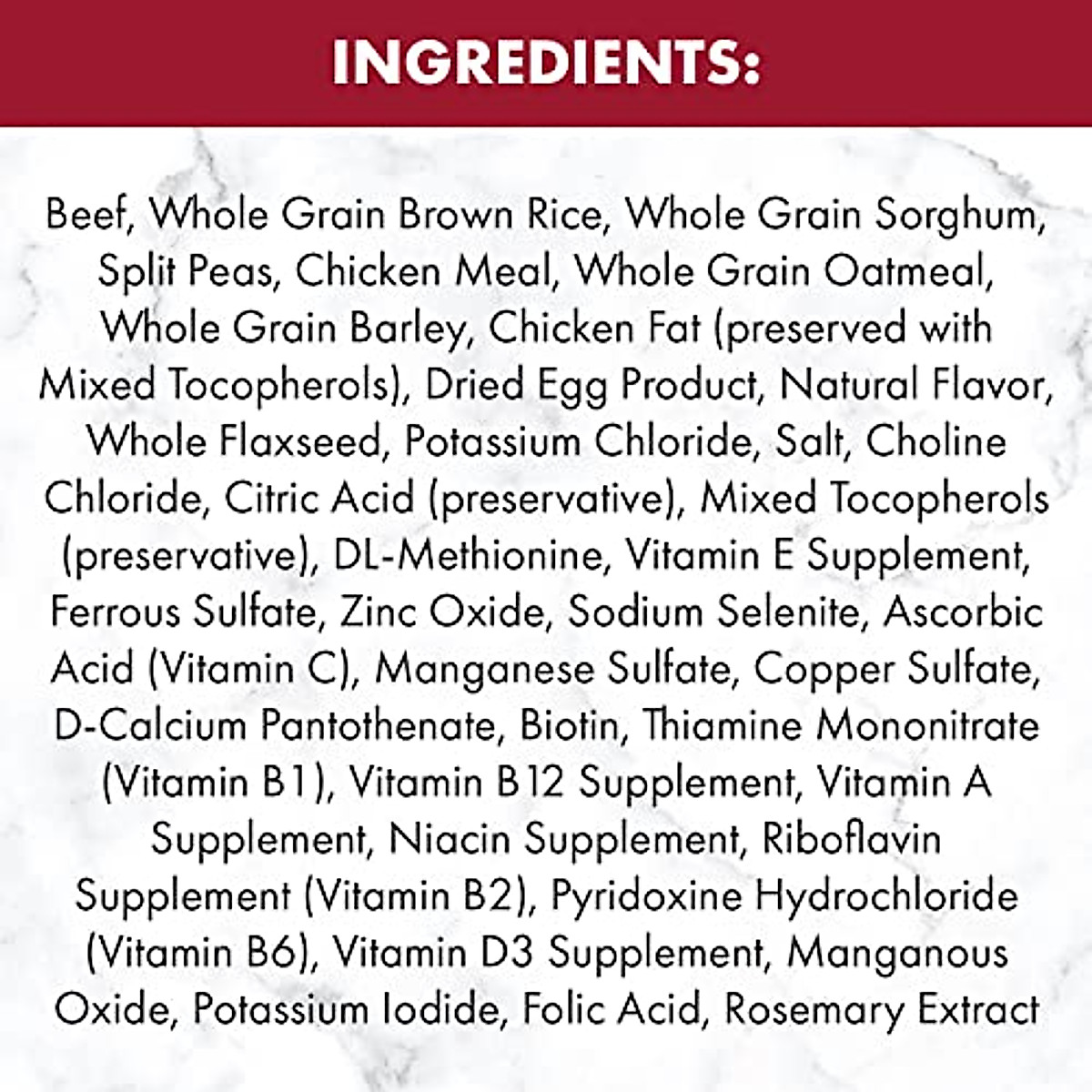 NUTRO SO SIMPLE With Beef Adult Dog Food, 11 lb.