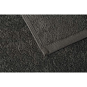 Cotton Bath Towels Set Grey 22" x 44" Pack of 6 Ultra Soft 100% Cotton Bath Towel Charcoal Grey Highly Absorbent Daily Usage Bath Towel Ideal for Pool Home Gym Spa Hotel