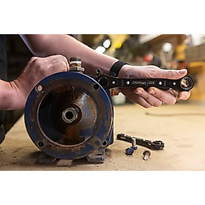 Channellock 841S 8-in-1 SAE Ratcheting Wrench Set | 8 sizes in 2 Pieces Including 5/16, 3/8, 7/16 ,9/16, 5/8, 11/16, 3/4-Inch | 12 Point Ratchet | Heat Treated for Durability | Made in USA , Black